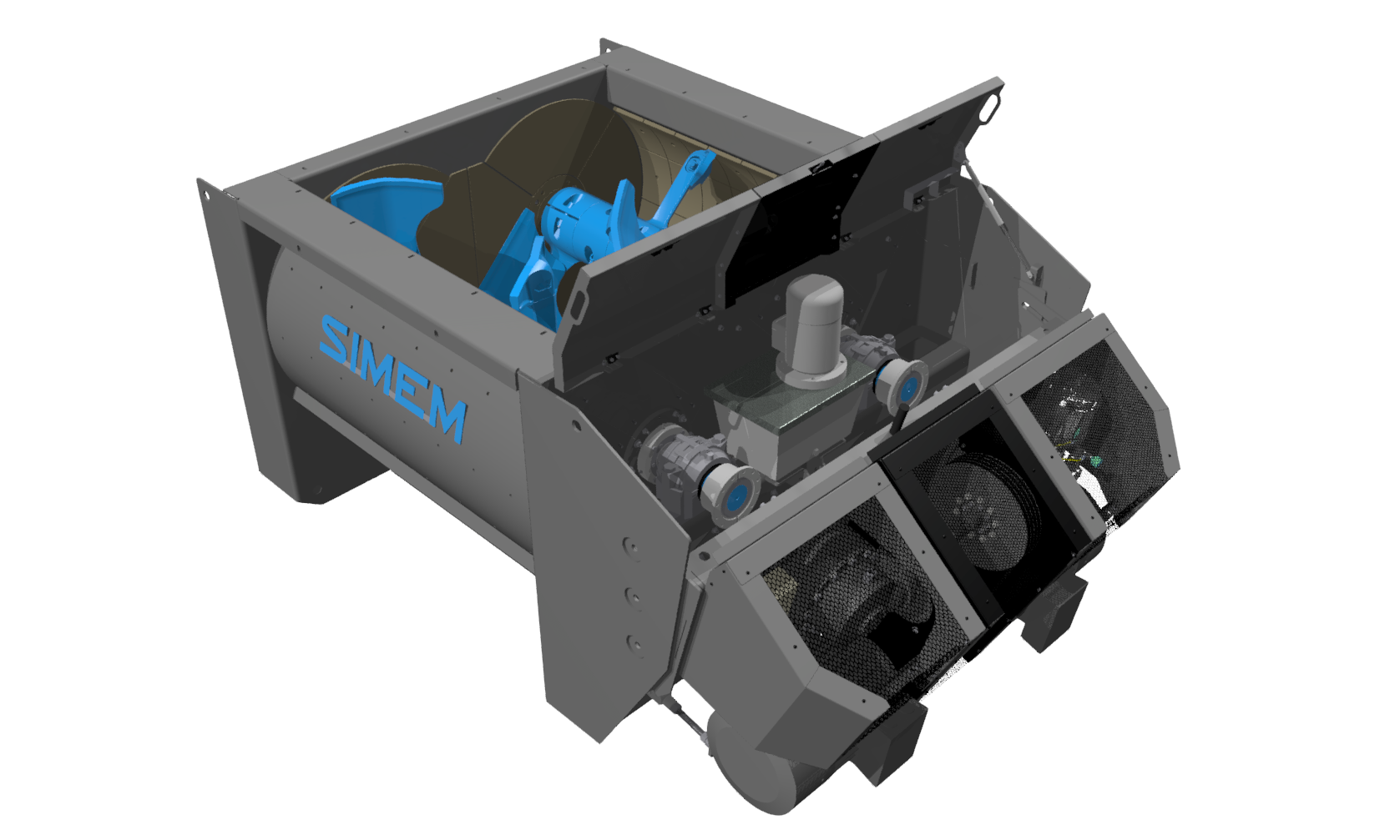 Twin shaft mixers – Simem