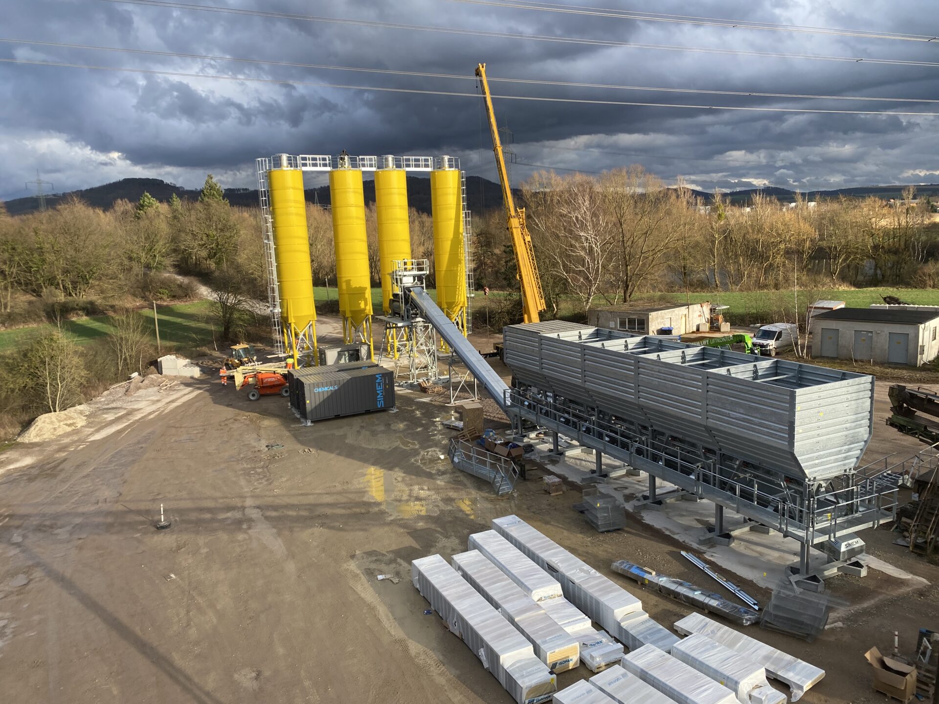 Semi Mobile Batching Plant – EAGLE – Simem