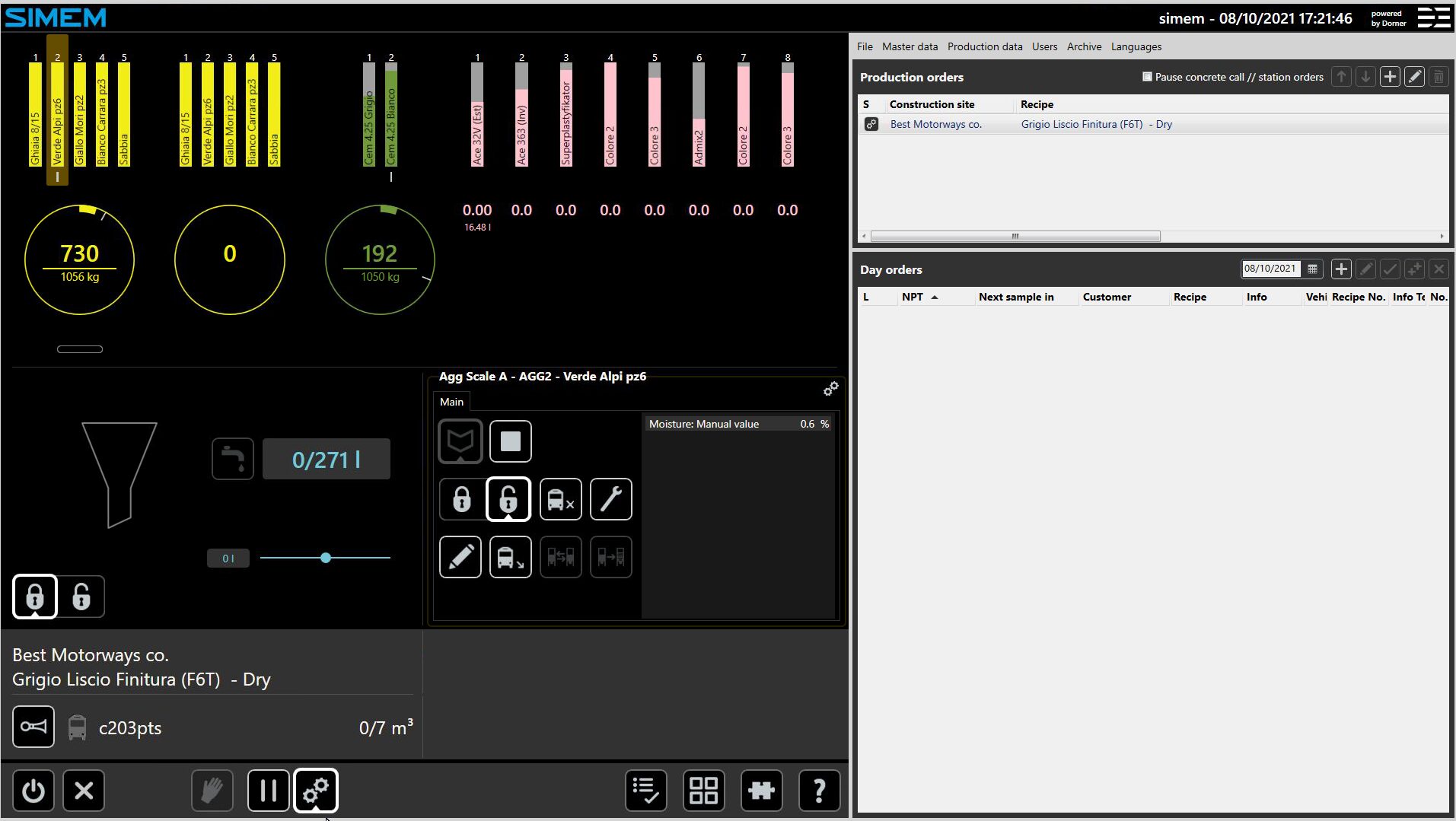 Semi Mobile Batching Plant – EAGLE – Simem