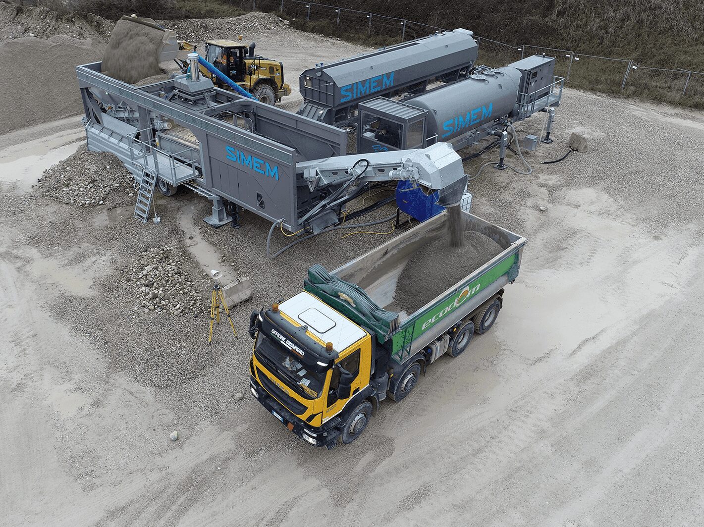 Super Mobile Mischanlagen – BISON – Simem