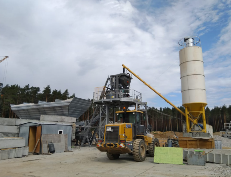 Semi Mobile Batching Plant - MOBYMIX - Simem