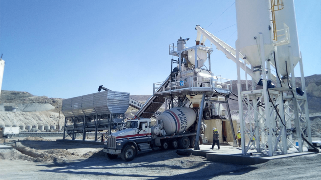 Semi Mobile Batching Plant – EAGLE – Simem