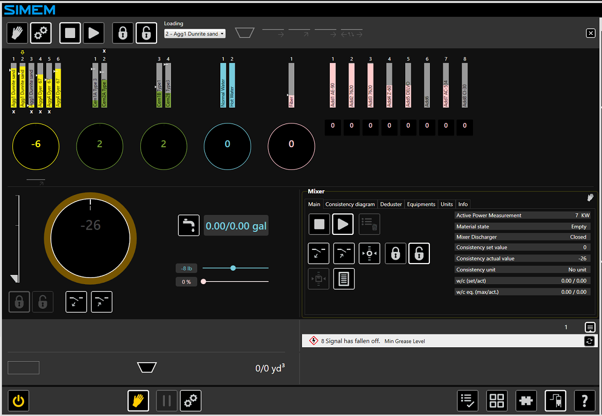Semi Mobile Batching Plant - JUMPER - Simem