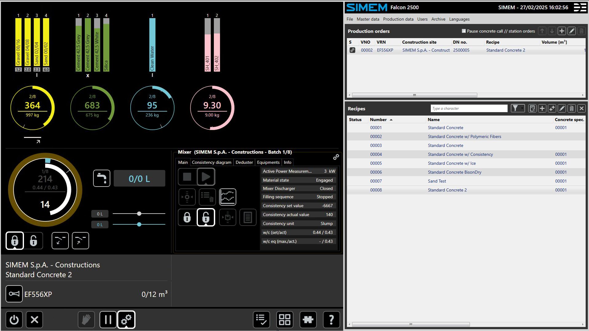 Semi Mobile Batching Plant - FALCON - Simem